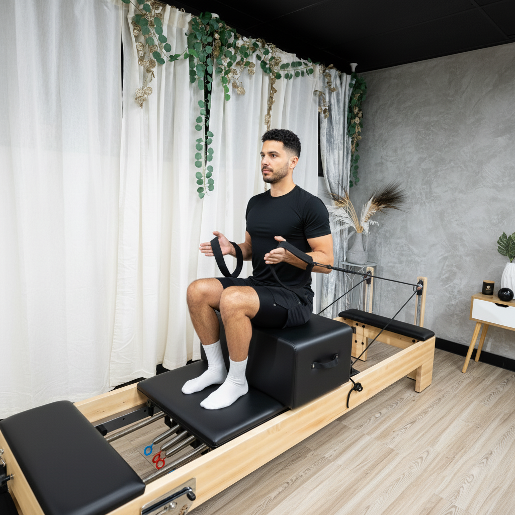 Nano Elite Plus - Large Premium Studio Pilates Reformer - RE005 RE008 ...